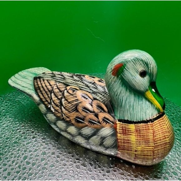 Handmade | Art | Ceramic Handmade Duck Artist Signed Pottery Wildlife ...